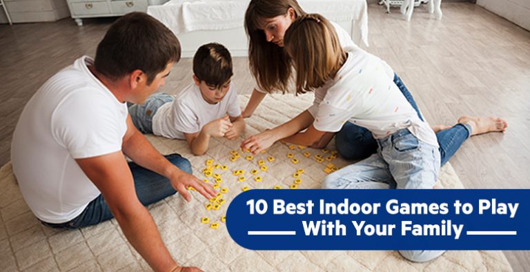 Top 10 Indoor Games To Play With Family and Kids